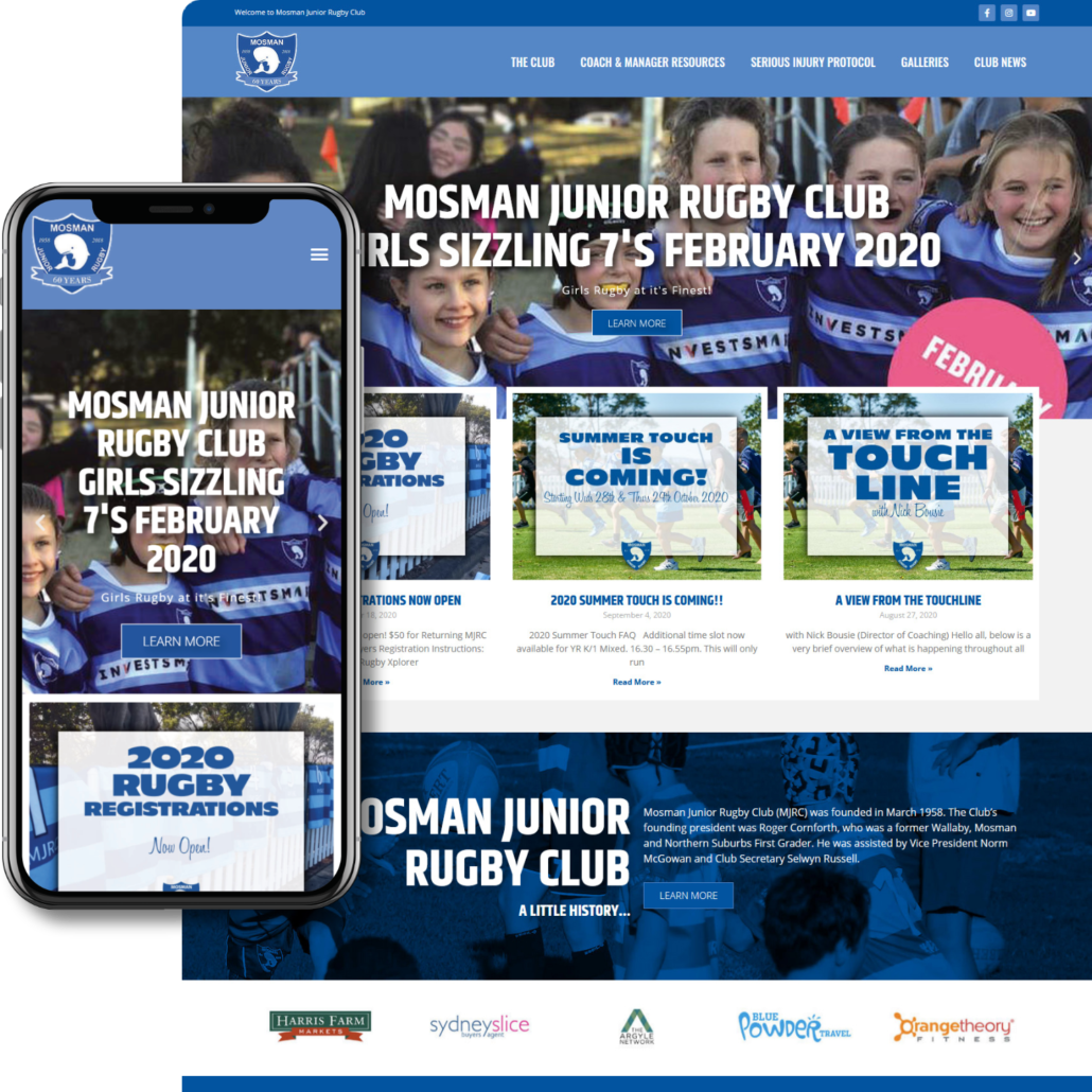 Mosman Junior Rugby Club - Retail Labs
